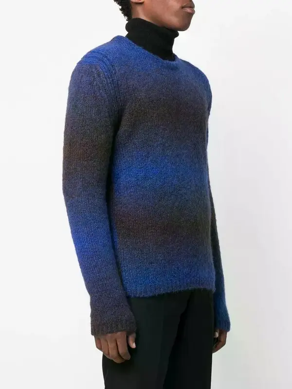 Paul Smith Ombré-stripe Knitted Jumper