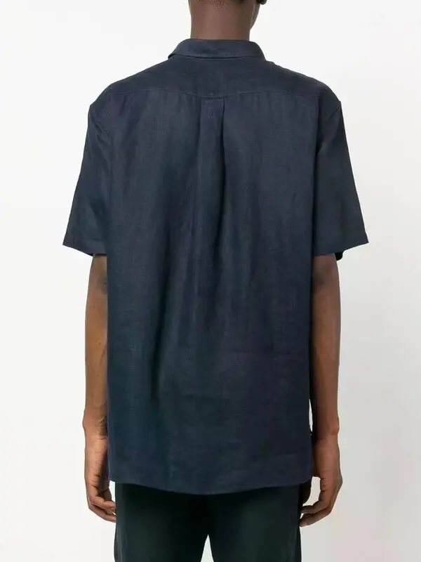 Vince Chest Patch-pocket Detail Shirt