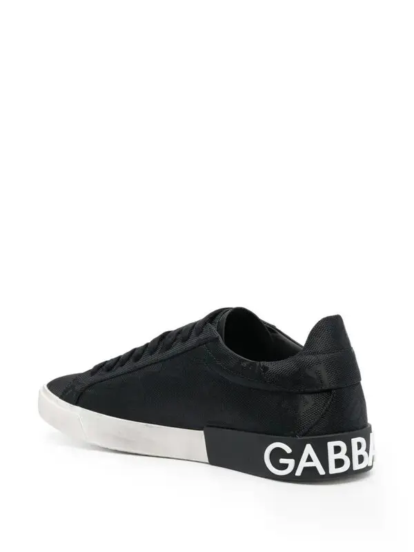 Dolce & Gabbana Portofino Canvas Sneakers