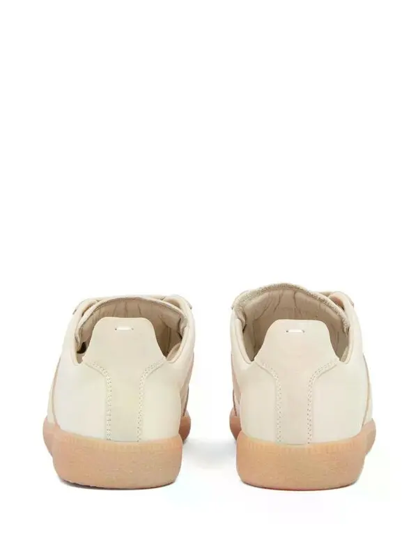 MAISON MARGIELA Replica Low-top Leather Sneakers - Neutrals