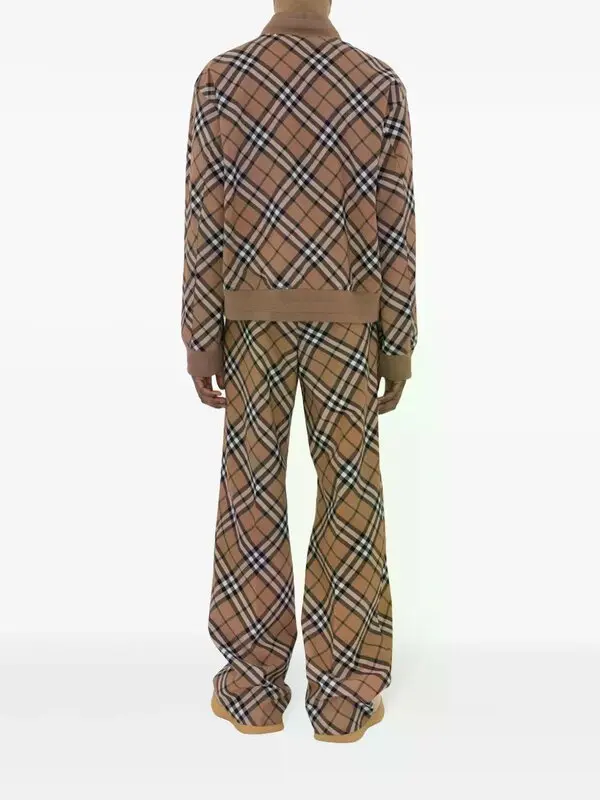 Burberry Vintage Check Zip-up Bomber Jacket