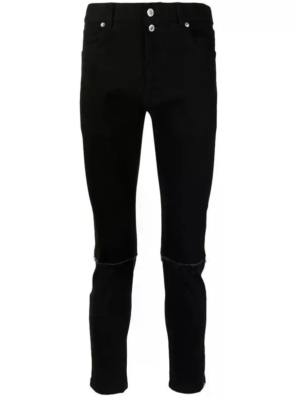 UNDERCOVERISM Slim Jeans With Zip Cuffs