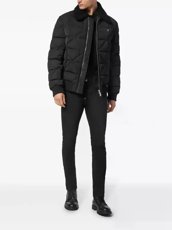Philipp Plein Shearling Padded Jacket