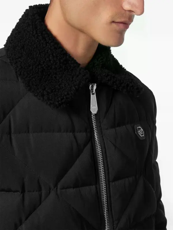 Philipp Plein Shearling Padded Jacket