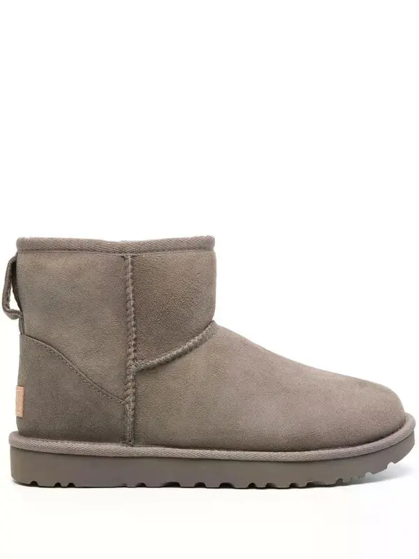 UGG Classic Ultra Suede Ankle Boots - Grey