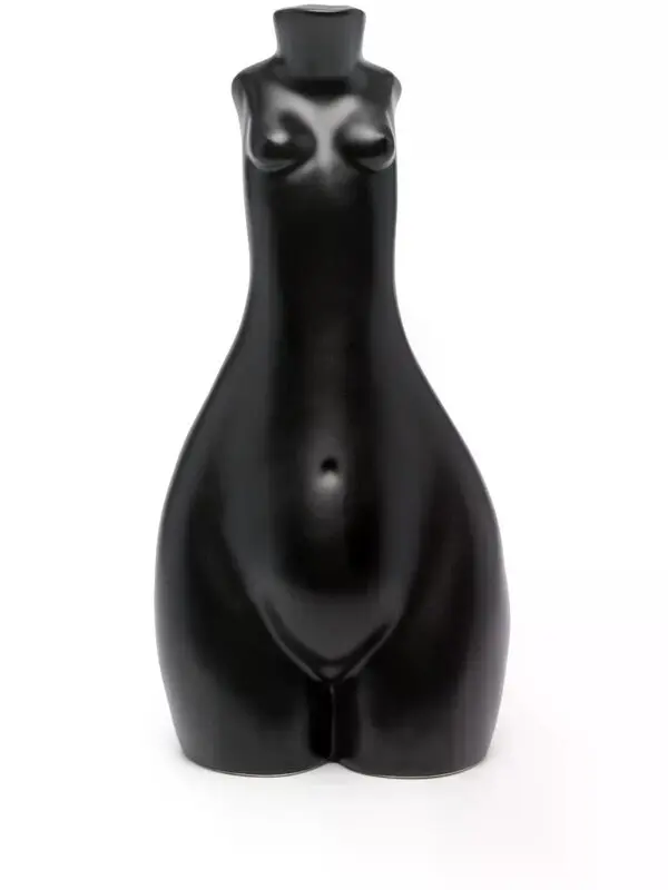 Anissa Kermiche Tit For Tat Ceramic Candle Holder - Black
