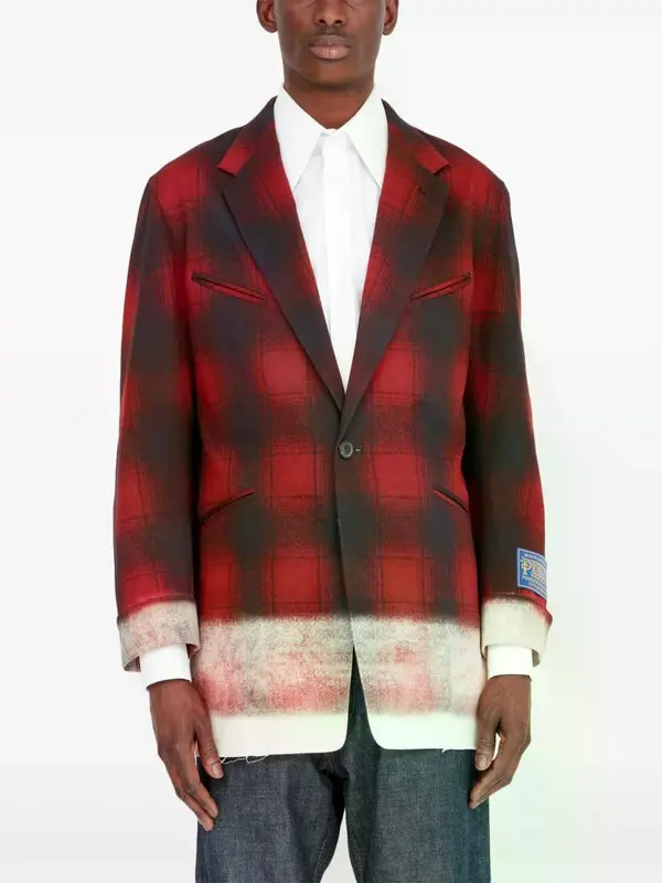 MAISON MARGIELA Pendleton Checked Blazer