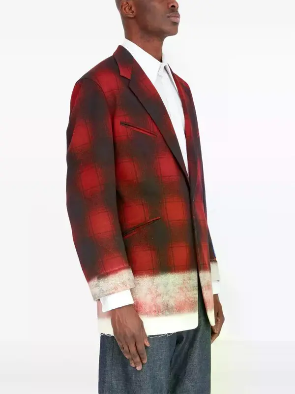 MAISON MARGIELA Pendleton Checked Blazer