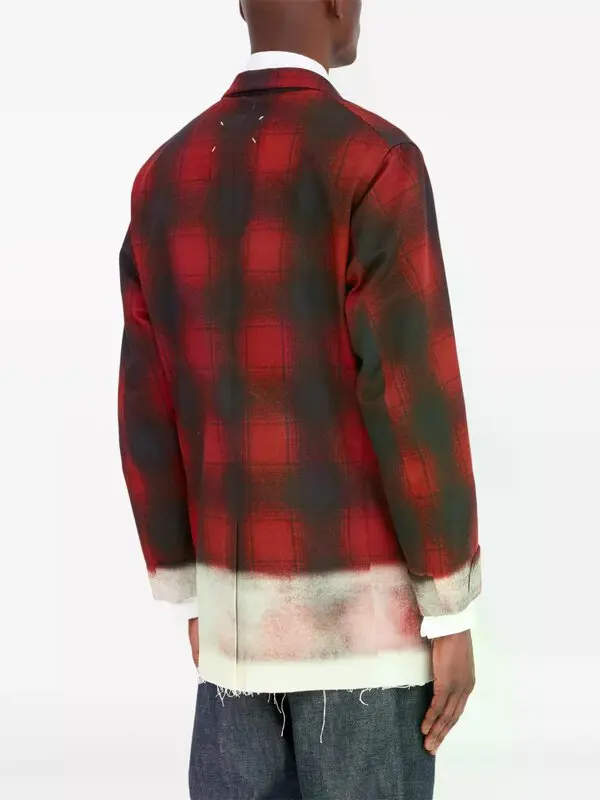 MAISON MARGIELA Pendleton Checked Blazer