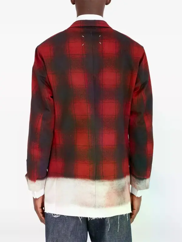 MAISON MARGIELA Pendleton Checked Blazer