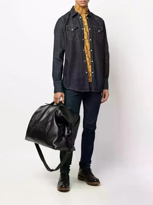 Dsquared2 Dark-wash Denim Shirt