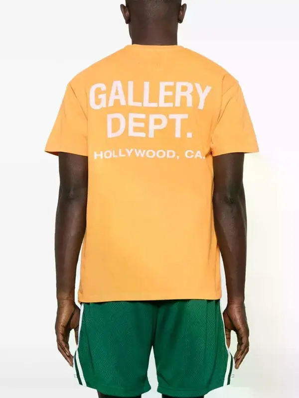 GALLERY DEPT. Logo-print T-shirt - Orange