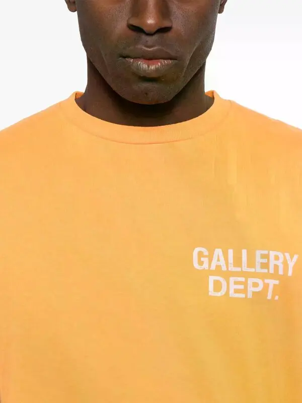 GALLERY DEPT. Logo-print T-shirt - Orange