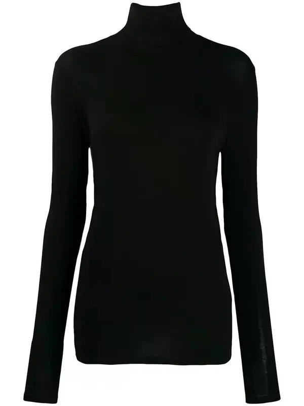 Majestic Filatures Turtleneck Jersey Top