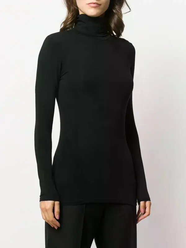 Majestic Filatures Turtleneck Jersey Top