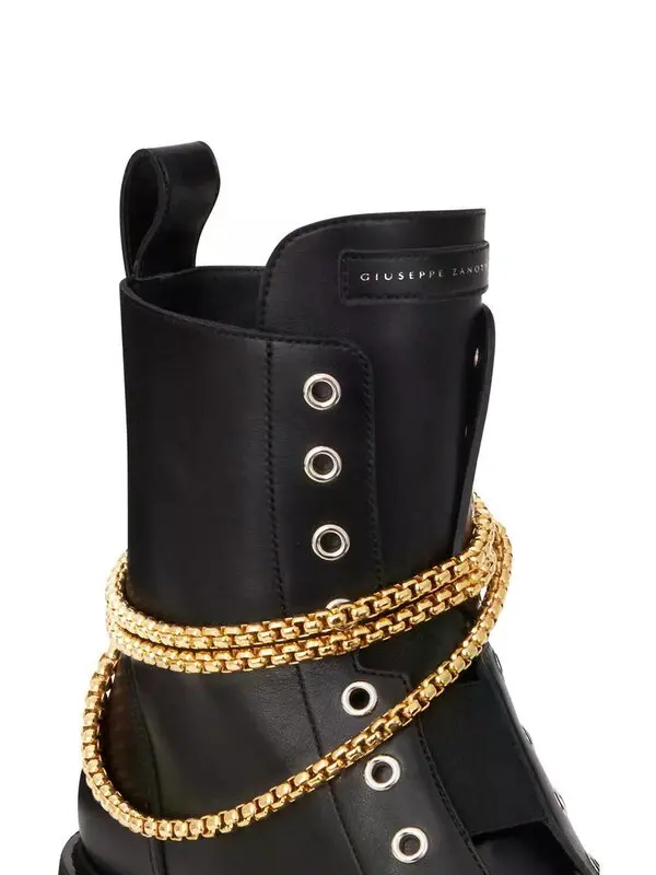 GIUSEPPE ZANOTTI Alexa Chain-detail Boots