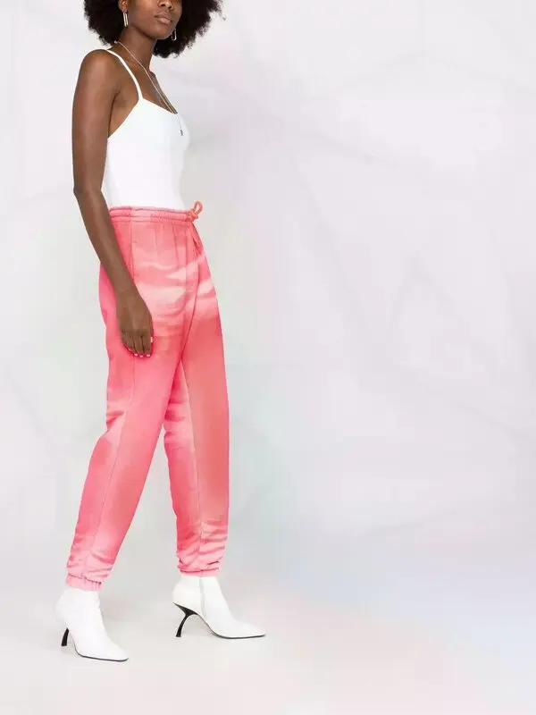 Alexander Wang Garment-dyed Lounge Track Trousers
