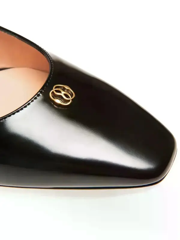 Bally Sylt 45mm Slingback Leather Pumps