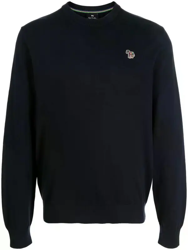 Paul Smith Zebra Appliqué Sweater