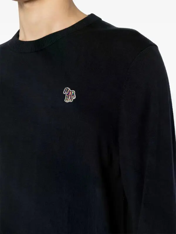 Paul Smith Zebra Appliqué Sweater