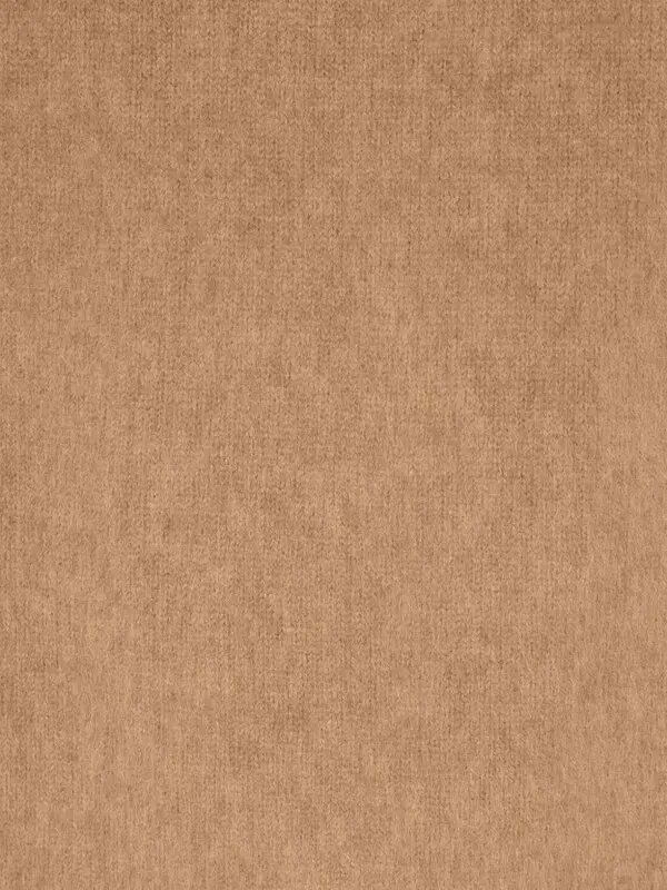 PAURA Ribbed-edge Virgin Wool Scarf