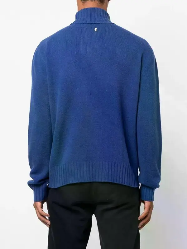 Etro Paisley-knit Roll-neck Jumper