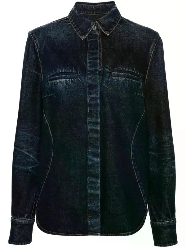 FERRAGAMO Whiskered Denim Shirt