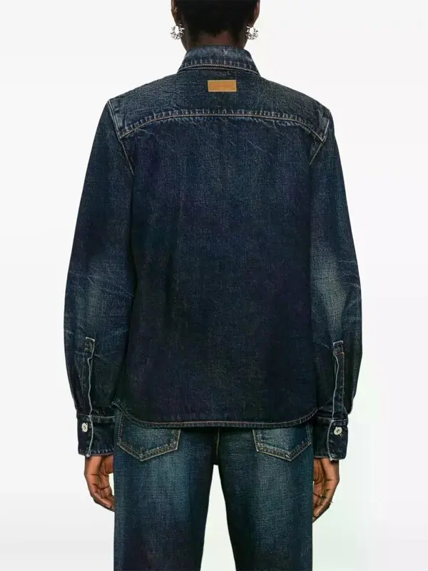 FERRAGAMO Whiskered Denim Shirt