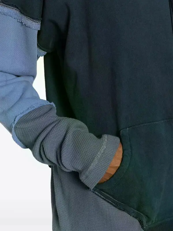 GREG LAUREN Paneled Hoodie