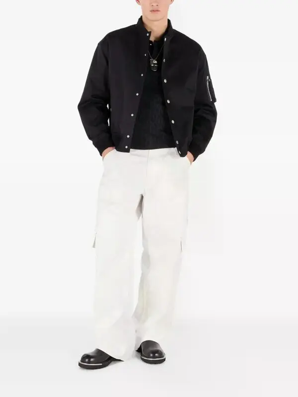 Roberto Cavalli Padded Bomber Jacket