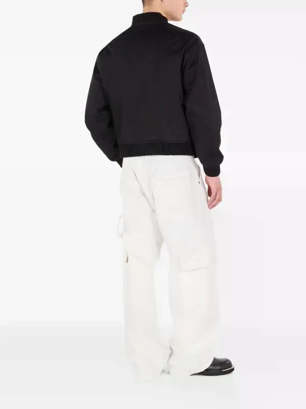 Roberto Cavalli Padded Bomber Jacket
