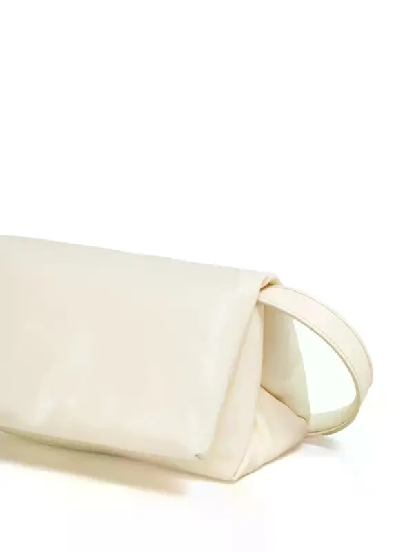 Marni Prisma Leather Shoulder Bag - Neutrals