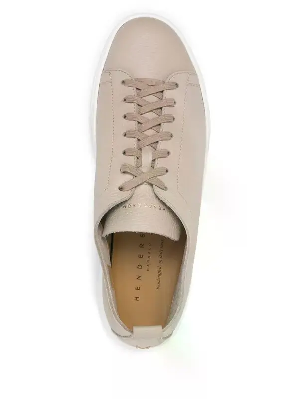 HENDERSON BARACCO Leather Sneakers - Neutrals