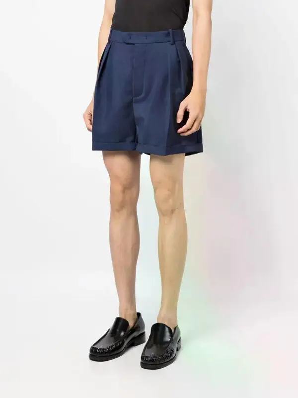 Bally Pleated Twill Tailored Shorts