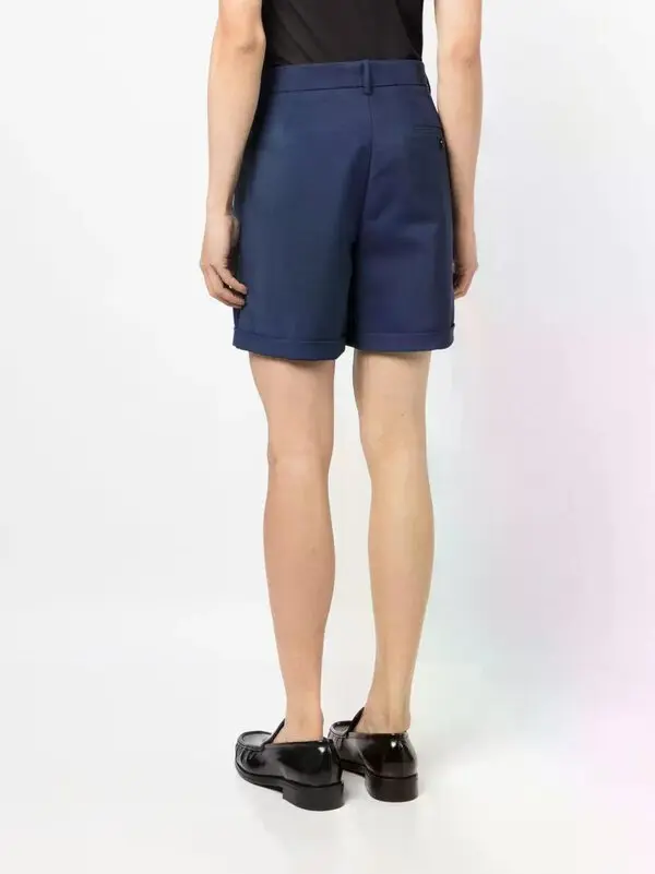 Bally Pleated Twill Tailored Shorts