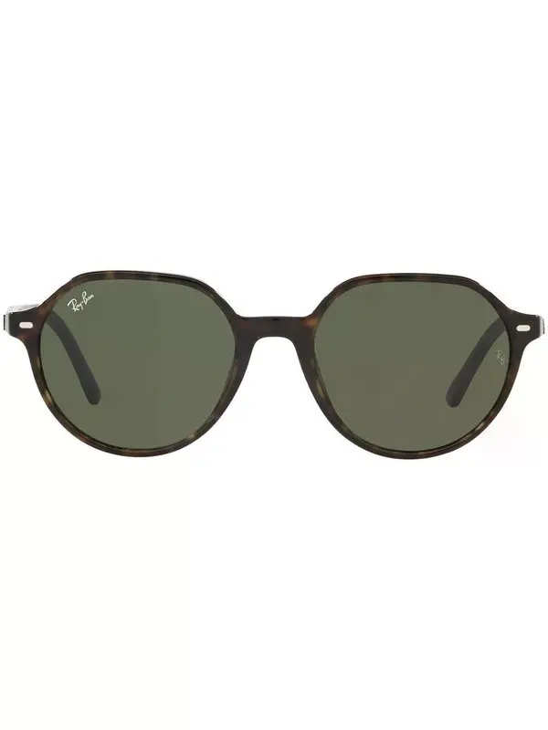 Ray-ban Thalia Round-frame Sunglasses - Green