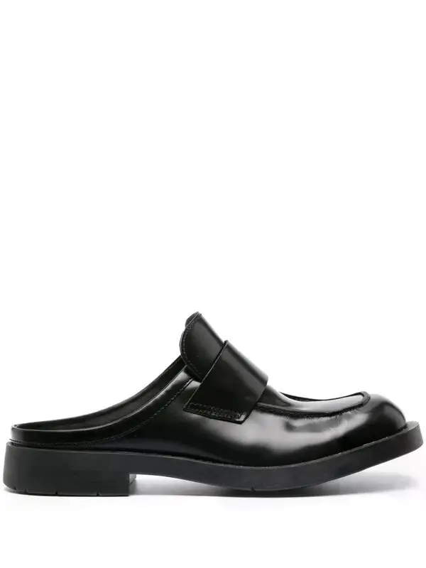 Camper Mil 1978 Backless Loafers - Black