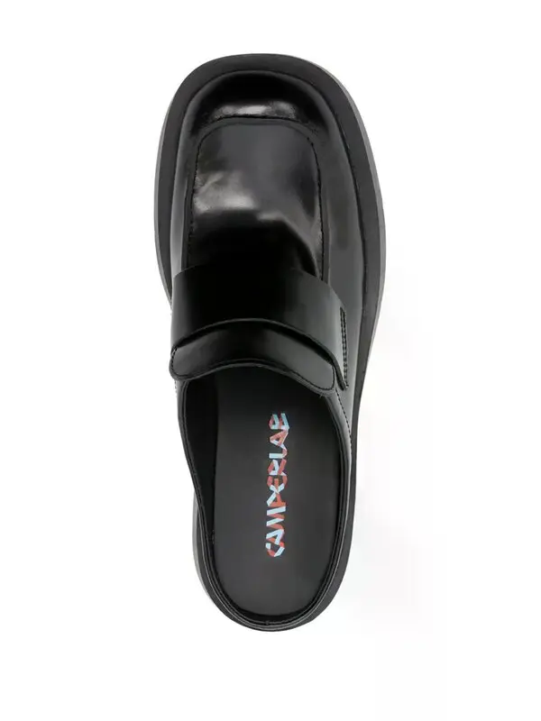 Camper Mil 1978 Backless Loafers - Black