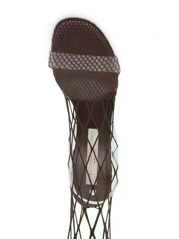 Stella McCartney Knee-high Fishnet Boots