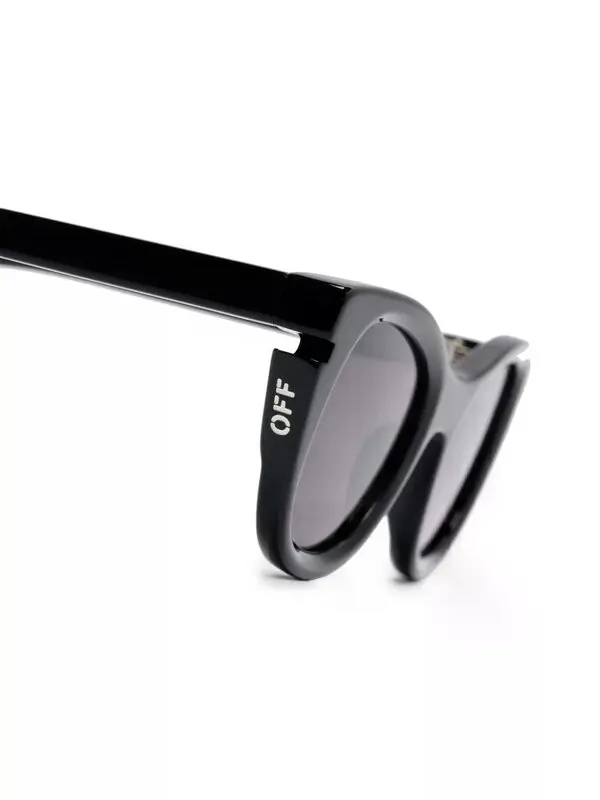Off-White Boulder Cat-eye Sunglasses - Black