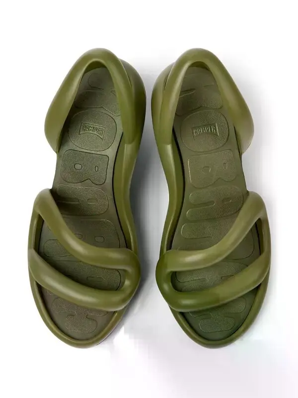 Camper Kobarah 76mm Slingback Sandals - Green