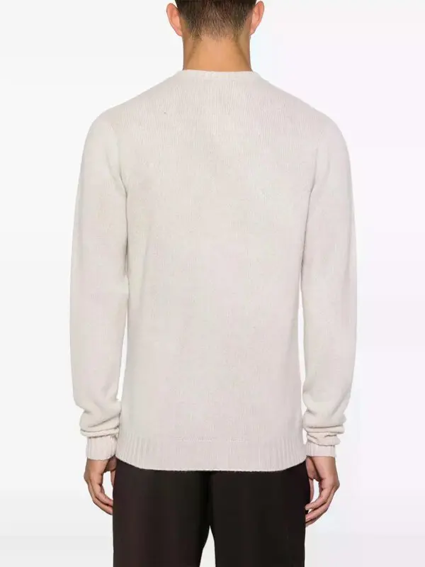 DRUMOHR Crew-neck Cashmere Jumper - Neutrals