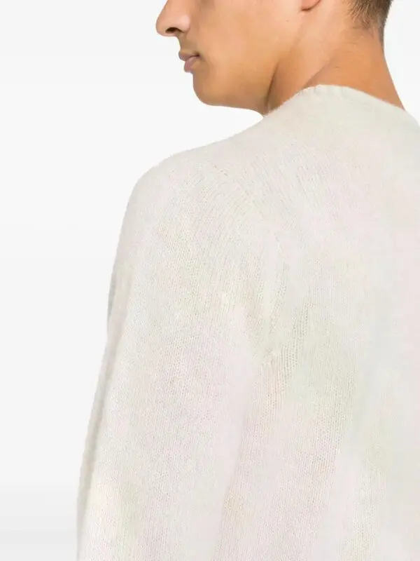 DRUMOHR Crew-neck Cashmere Jumper - Neutrals