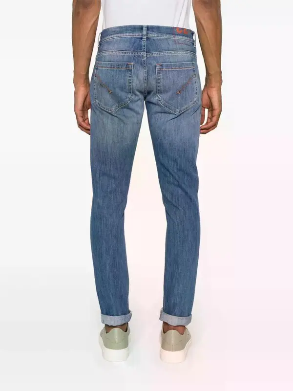 DONDUP George Mid-rise Skinny Jeans - Blue