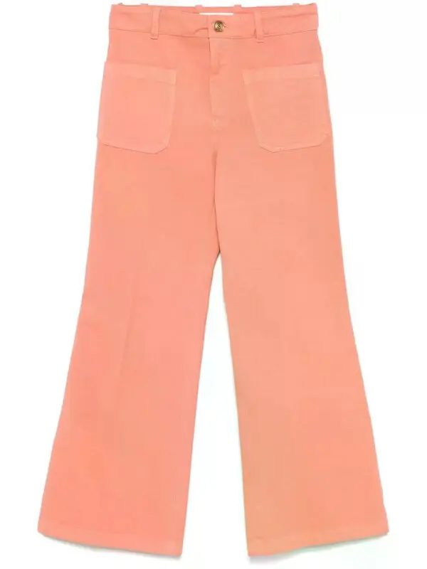Chloé Cropped Bootcut Trousers
