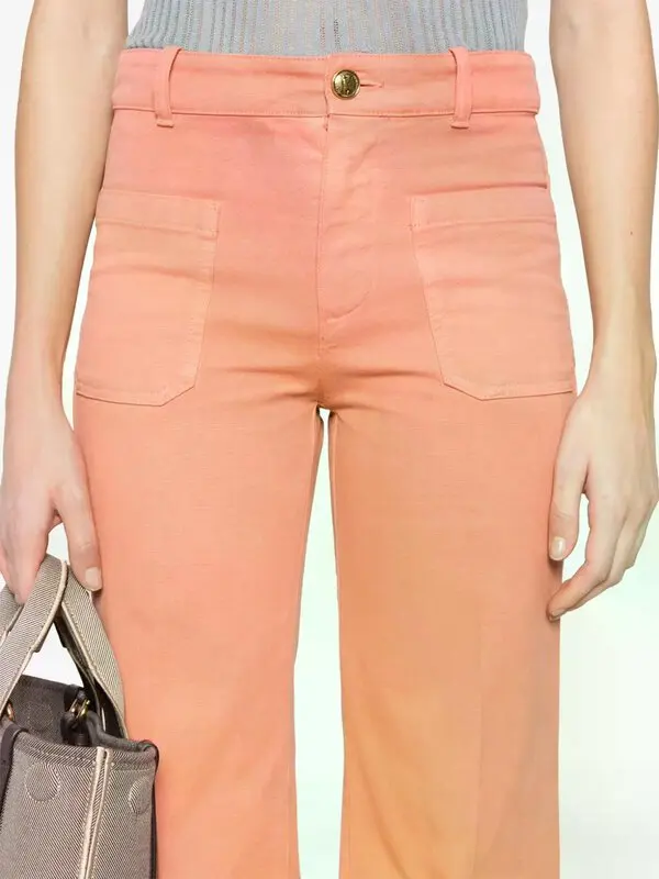 Chloé Cropped Bootcut Trousers