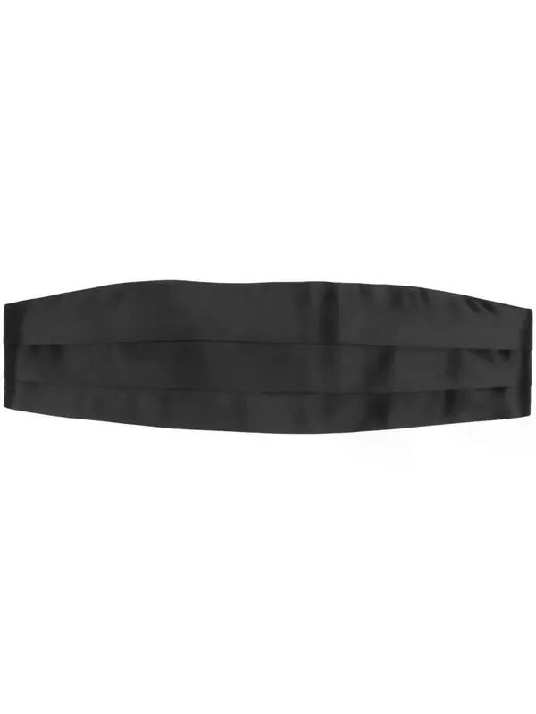TOM FORD Pleated Silk Cummerbund - Black