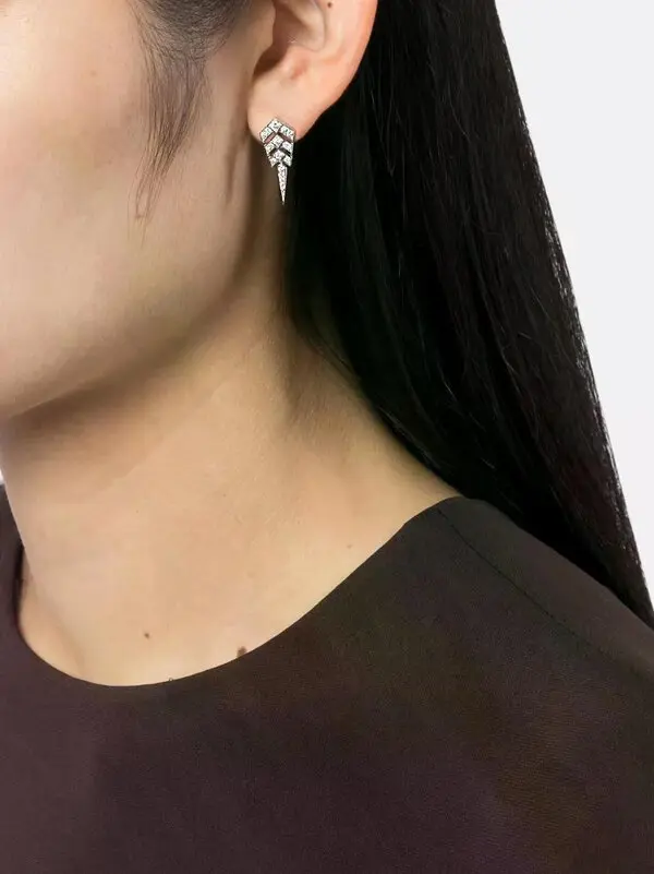 STATEMENT Stairway Arrow Diamond Drop Earring