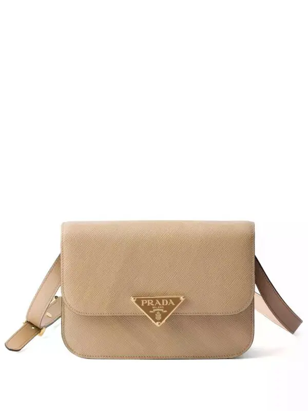 Prada Embleme Shoulder Bag