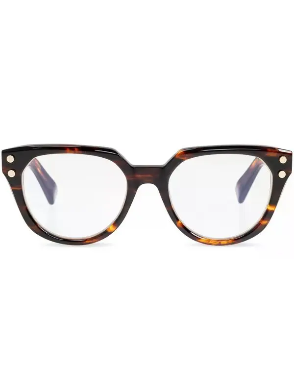 Balmain Cat-eye Glasses - Brown